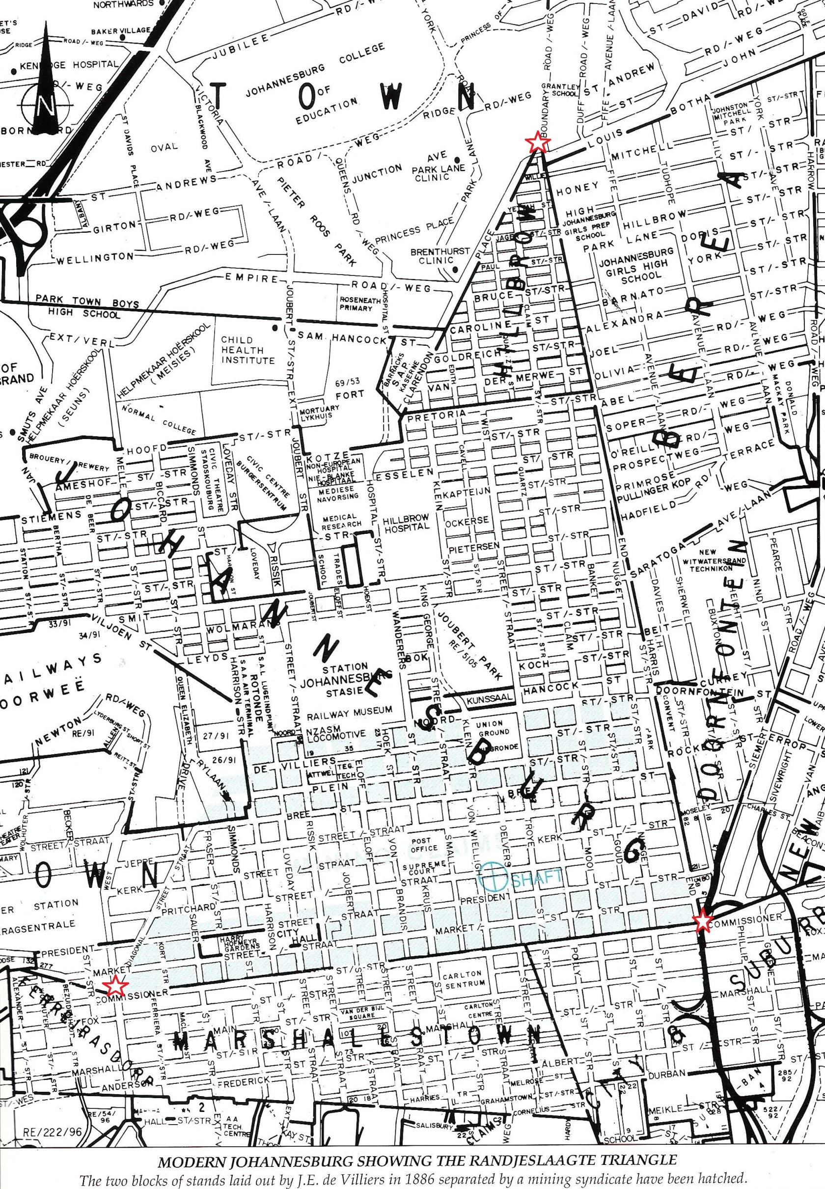 Introduction and Randjeslaagte | Johannesburg 1912 - suburb by suburb ...